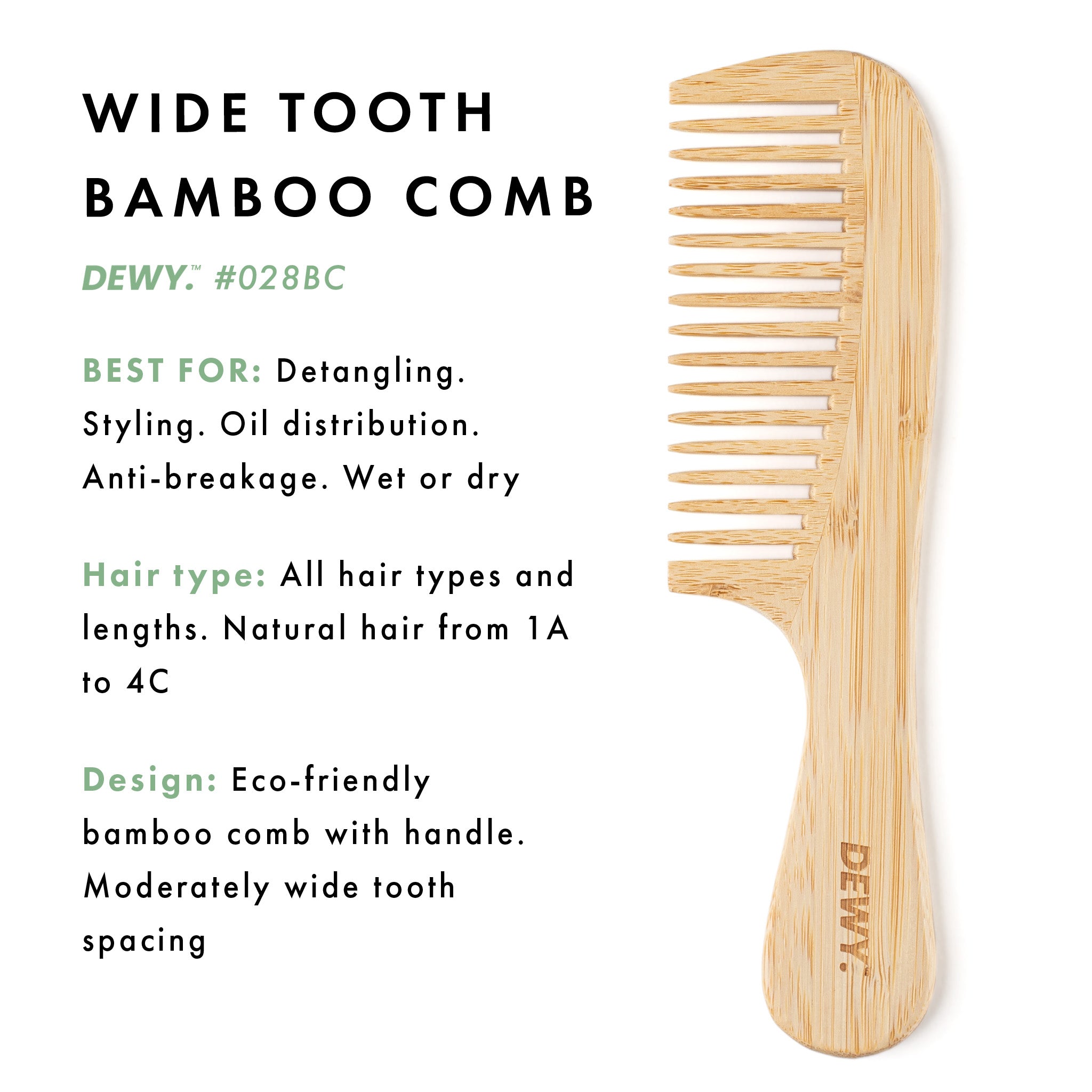 Bamboo Comb | DEWY – DEWY SOUTH AFRICA